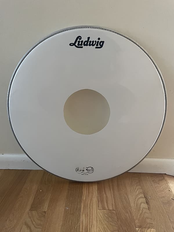 Ludwig 22 Inch Vintage Ludwig 60s Logo Head (New Logo Decal) | Reverb