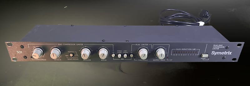 Symetrix 501 Stereo Compressor / Limiter | Reverb