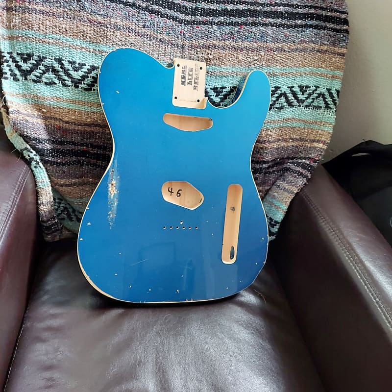 Real Life Relics Telecaster 2018 Lake Placid Blue Double | Reverb