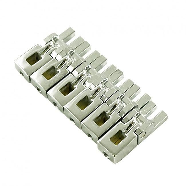 Floyd Rose Original Saddle Set (6) Chrome FROBSSCP | Reverb