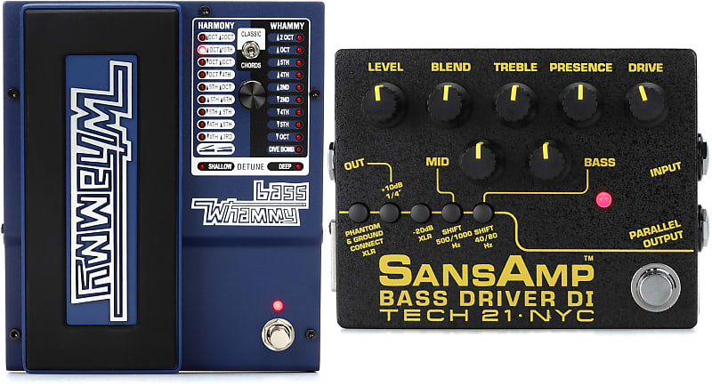 DigiTech Bass Whammy Pitch Shift Bass Pedal Bundle with Tech | Reverb