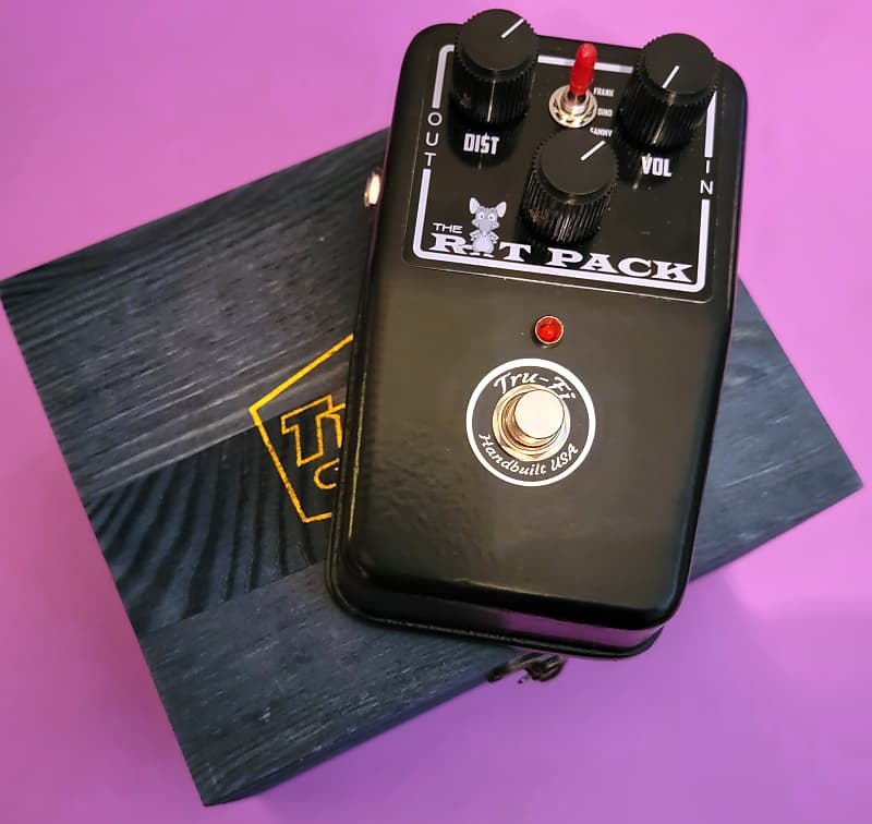 Tru-Fi R*T Pack Distortion Overdrive - LM308 Original Op-Amp | Reverb