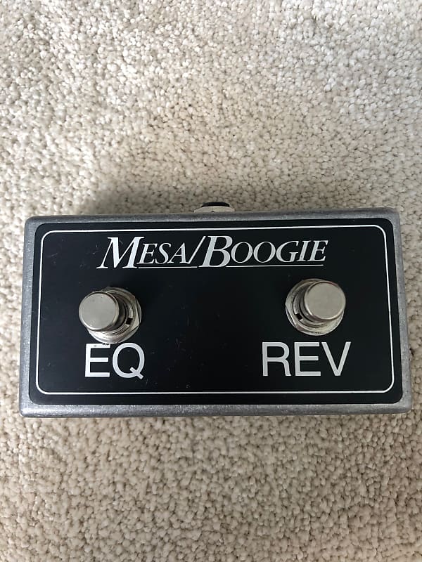Mesa Boogie EQ/REV Footswitch Black | Reverb