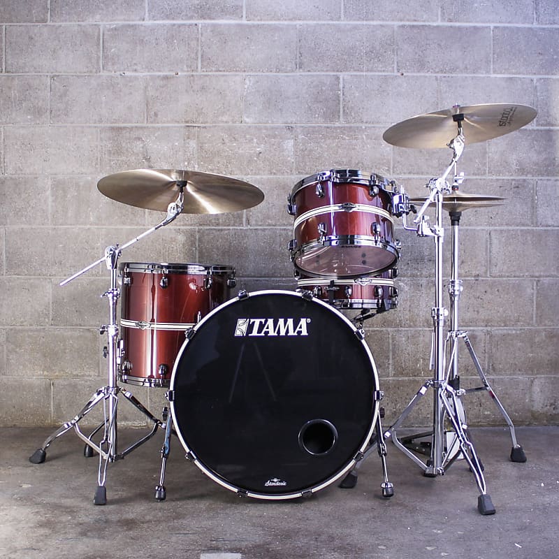 Tama Starclassic Performer 3 Piece Birch/Bubinga Drum Set | Reverb