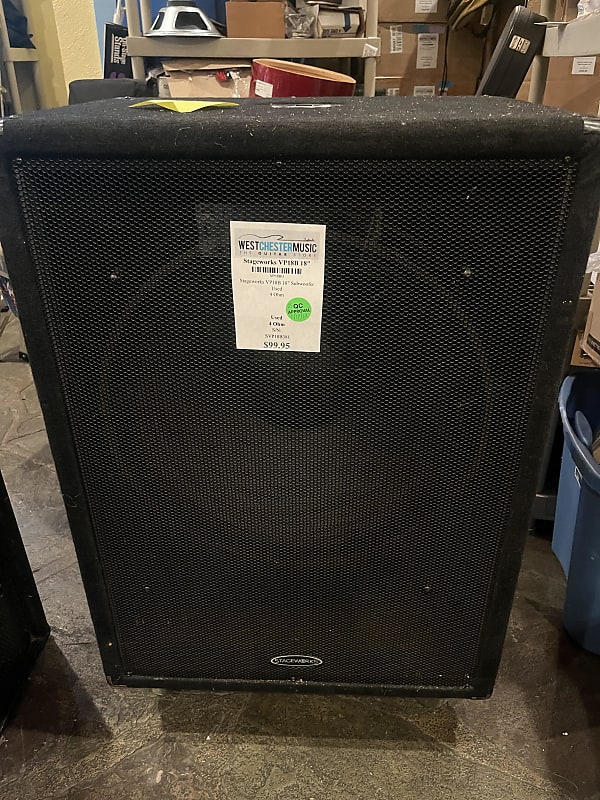 Used Stageworks VP18B 18" Subwoofer Passive Speaker | Reverb