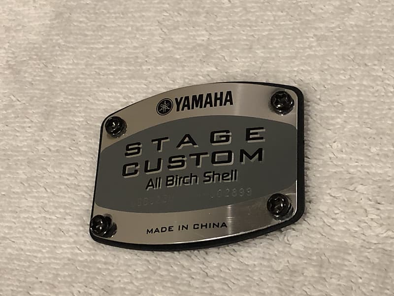 Yamaha Stage Custom Badge (bass Drum) | Reverb