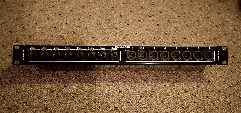 Mamba DB25 to XLR Patchbay | Reverb