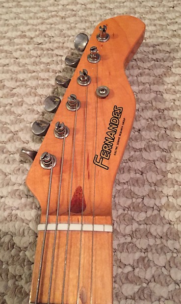 Fernandes Telecaster 90s Natural Prince Pickguard | Reverb