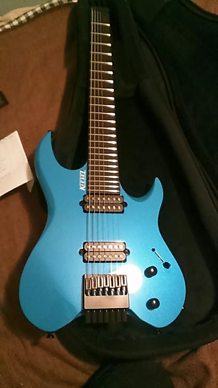 Kiesel Vader V7 2019 Lambo Blue Metallic | Reverb