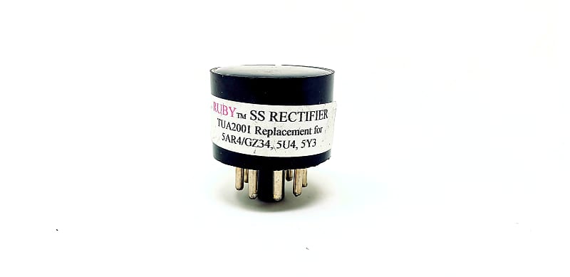 RUBY Solid State Rectifier - replacement for 5AR4, 5U4, 5Y3 | Reverb