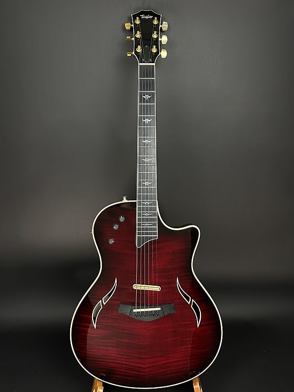 2005 Taylor T5-C1 - Shaded Red Edgeburst | Reverb