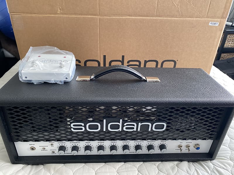 Soldano SLO 100 SLO 100 2020 Black w Metal Grill | Reverb