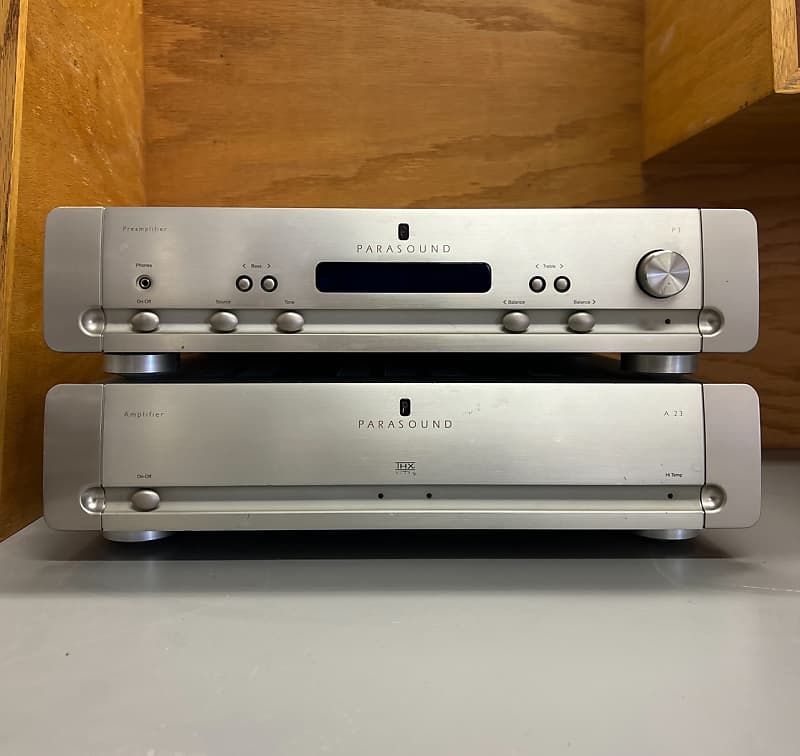 Parasound P3 and A23 2020s - Silver | Reverb