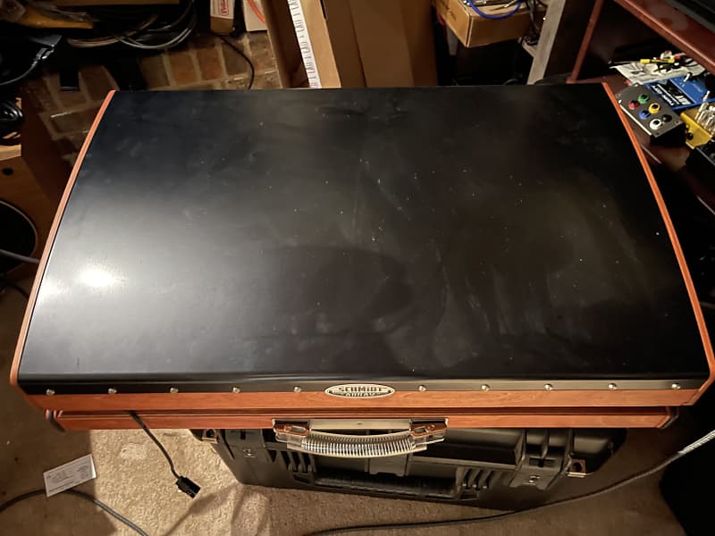 Schmidt Array SA750XDM Pedal Board - Orange Stain | Reverb