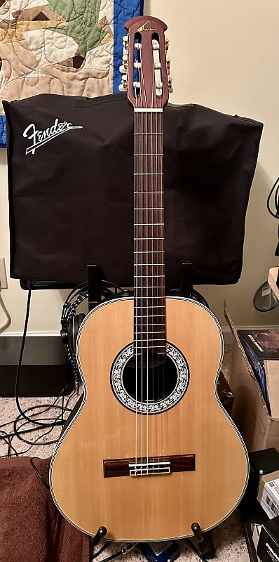 Ovation Celebrity CC13 vintage classical nylon string natural | Reverb