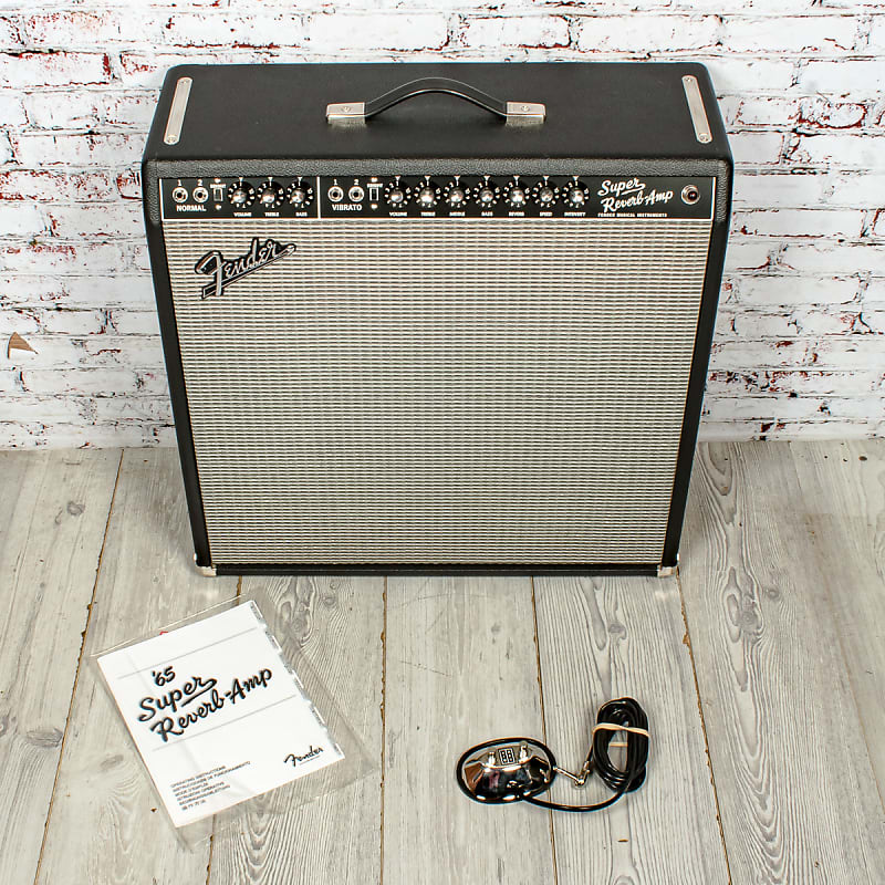 Fender - Super Reverb® - Tube Guitar Combo Amplifier - 4x10" | Reverb