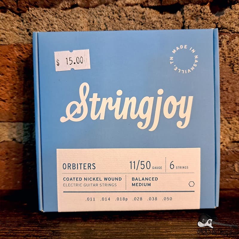 Stringjoy Orbiters | (11-50) Balanced Medium Gauge Coated | Reverb