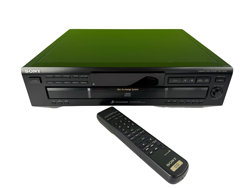 Sony CDP-C335 Compact Disc Player 5 Disc with Remote | Reverb