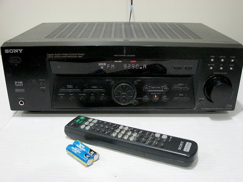 Sony STR-K402 Digital FM AM AV Audio Video Surround Sound | Reverb