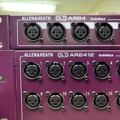 Allen & Heath GLD-80: With stage boxes and Dante Card | Reverb