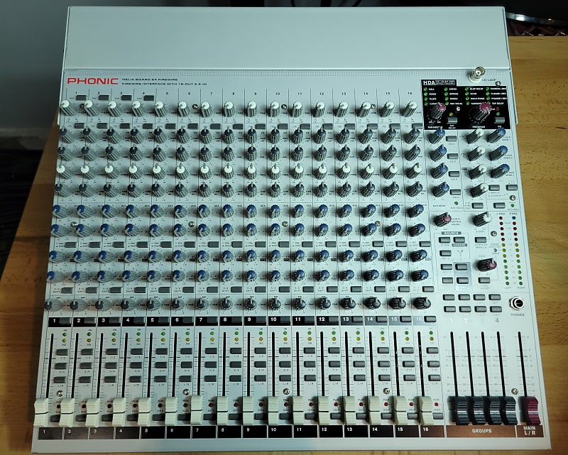 Phonic Helix Board 24 Firewire 2005 - Grey | Reverb