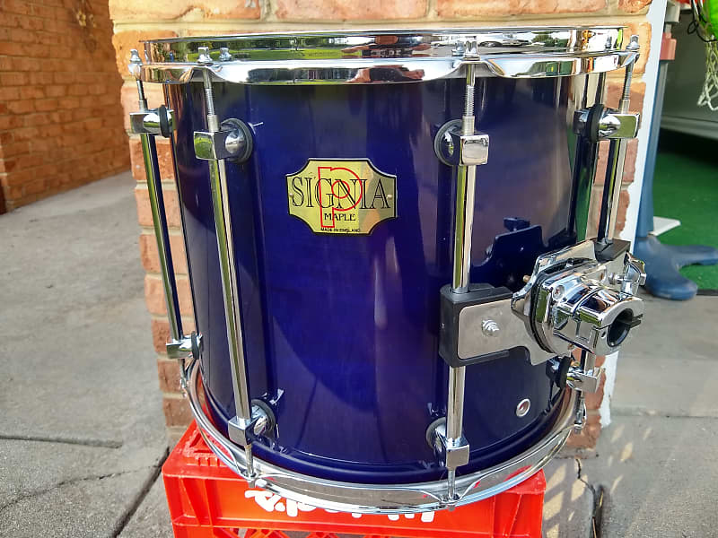 PREMIER SIGNIA MAPLE 15" x 13" RARE BLUE SAPPHIRE RACK | Reverb