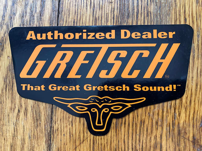 Gretsch Decal, Sticker, "Authorized Dealer" 90's-2000's | Reverb