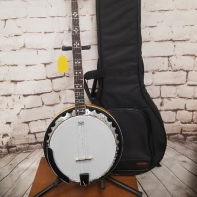 Oscar Schmidt OB5SP Banjo with Spalted Maple Resonator | Reverb