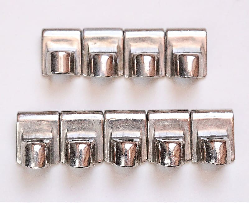 SET of 16 Leedy Hoop Clips, Nickel Plated Brass - 1930s-40s / | Reverb
