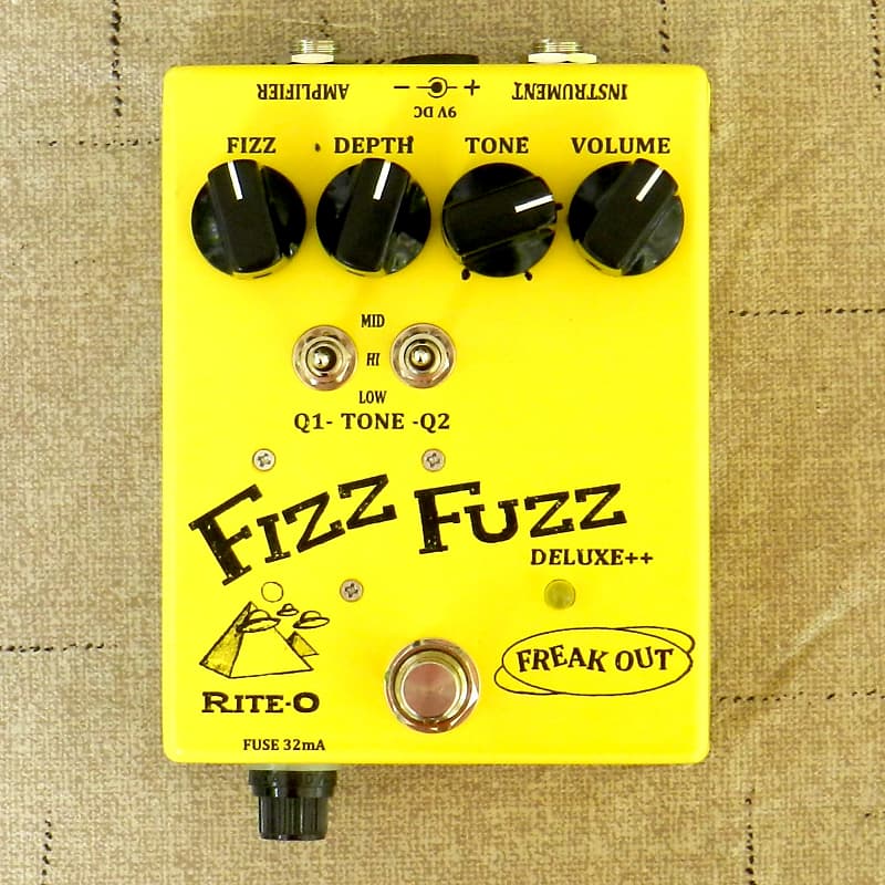 NEW Rite -O Fizz Fuzz DELUXE++ : 60's style primitive fuzz + | Reverb