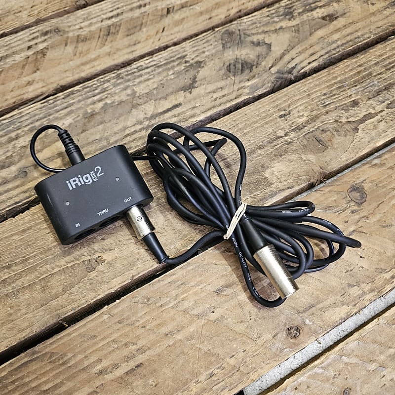 iRig Midi 2 Interface Including Cables USED! RKRIG300523 | Reverb