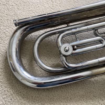 Vintage Imperial Single Valve Baritone Bugle, Bach 12c | Reverb