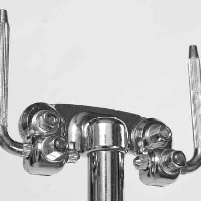 Complete Ludwig Hercules Double Tom Floor Stand, Metal Wing | Reverb