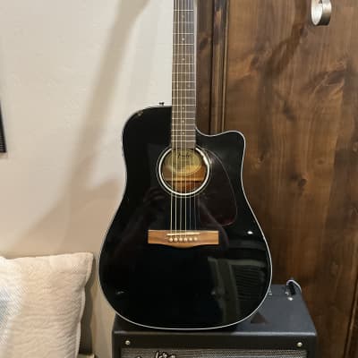 Fender Acoustic-Electric Guitar CD-110E BLK | Reverb