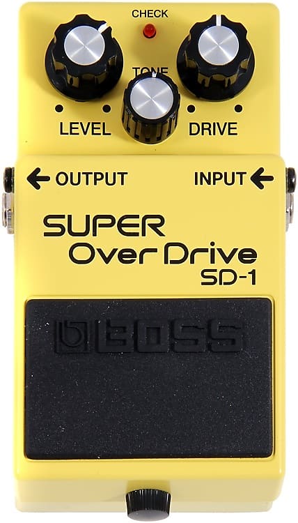 Boss SD-1 Super Overdrive Pedal | Reverb