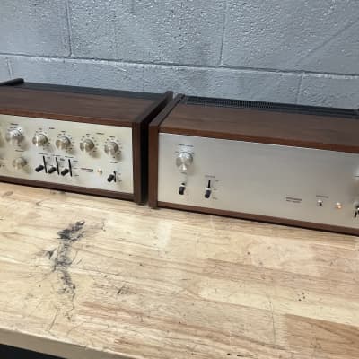 Pioneer SC 3000 Preamplifier and SM 3000 Power Amplifier | Reverb