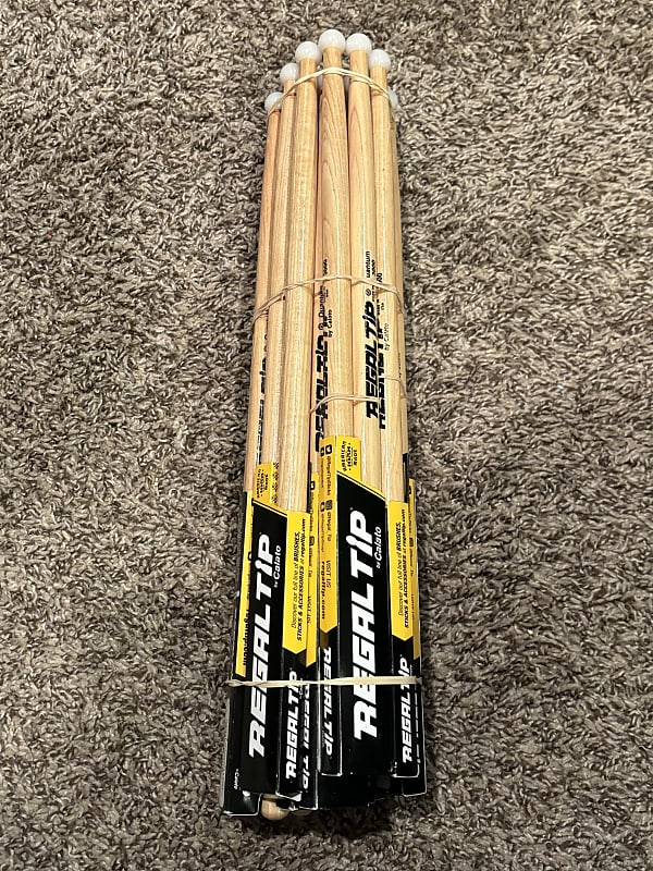 Regal Tip Quantum 3000 nylon tip drum sticks BRICK 12 PAIRS | Reverb