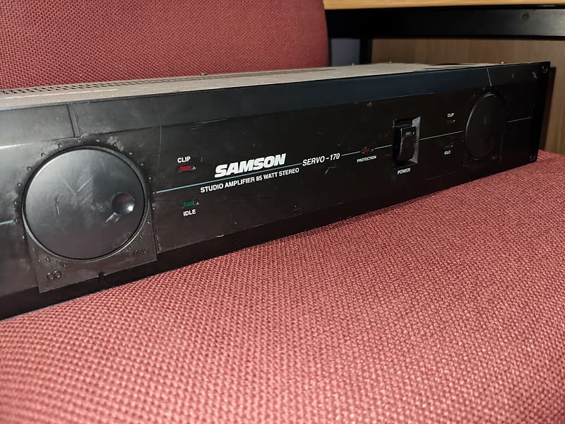Samson Servo 170 Studio Amplifier 85 Watt Stereo | Reverb