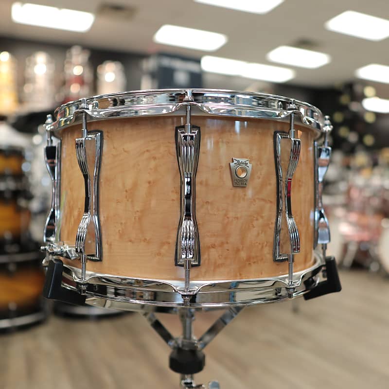 Ludwig Classic Maple Exotic 8x14" Snare Drum (Birdseye Maple, | Reverb