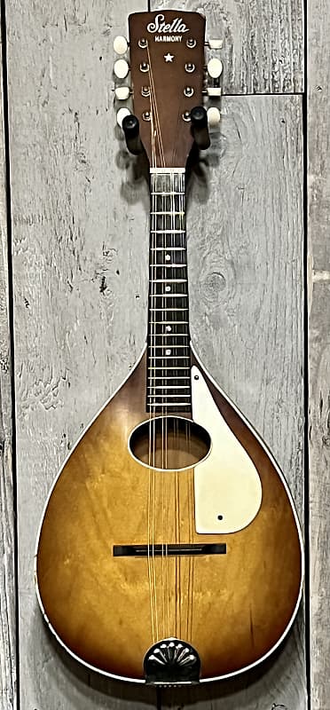 Cool Vintage 1960's Stella Mandolin #331 Sunburst, Fresh | Reverb