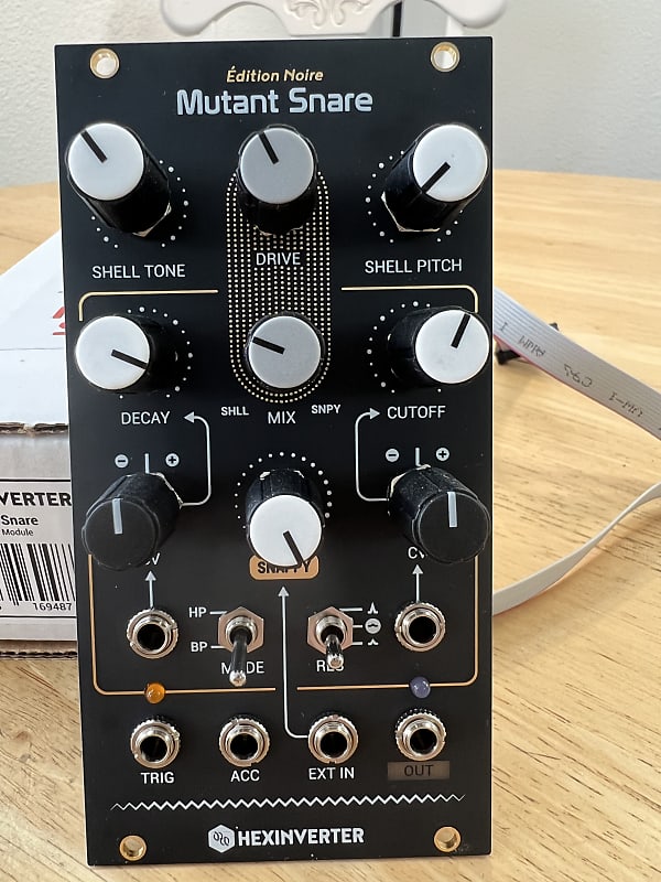 Hexinverter Mutant Snare 2022 - Black | Reverb