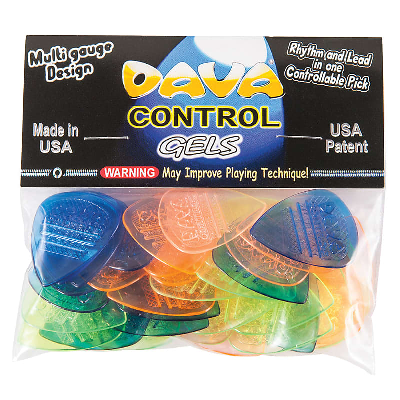Dava 'Control Gels' Picks ~ 36 Pack | Reverb UK