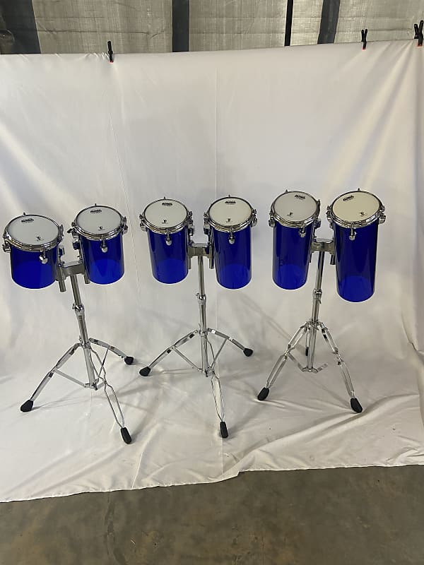 Octobans RL Drums RL6-8-18-B 2023 - Blue acrylic | Reverb