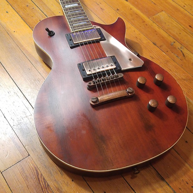 AXL Badwater 1216 Antique Brown Electric Guitar | Reverb