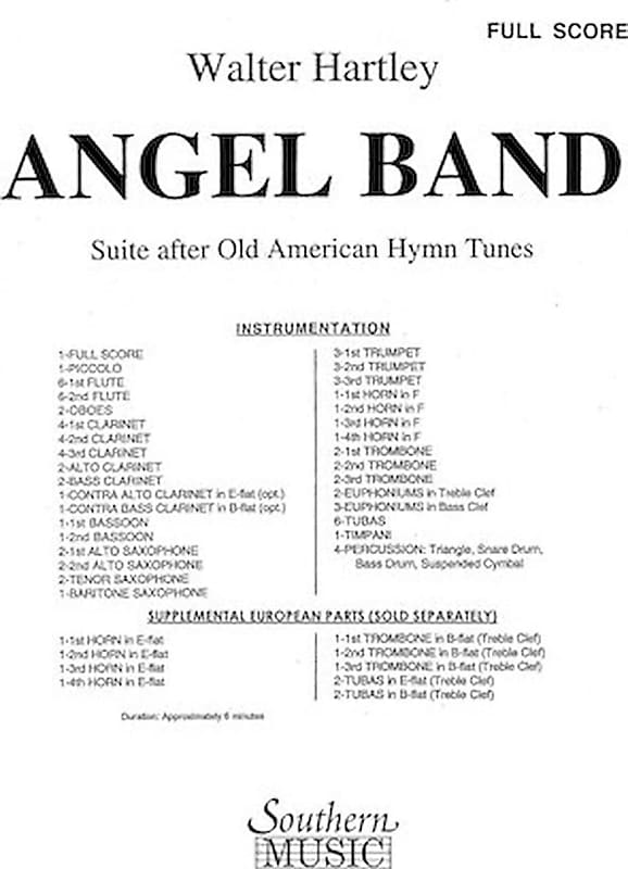 Angel Band - Full Score | Reverb