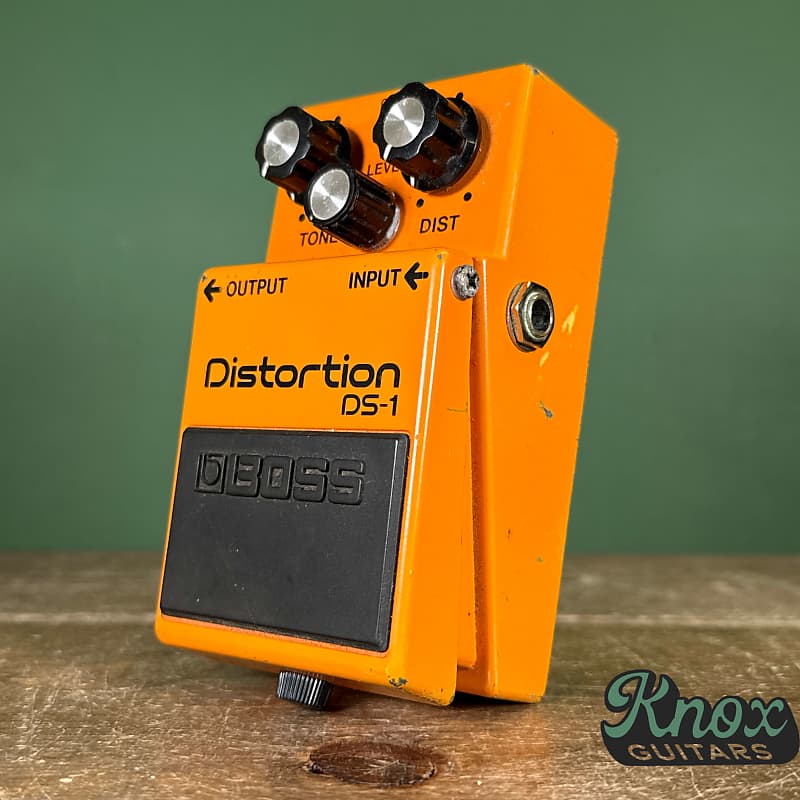 Boss DS-1 Distortion (Silver Label) 1994 - Present - Orange | Reverb
