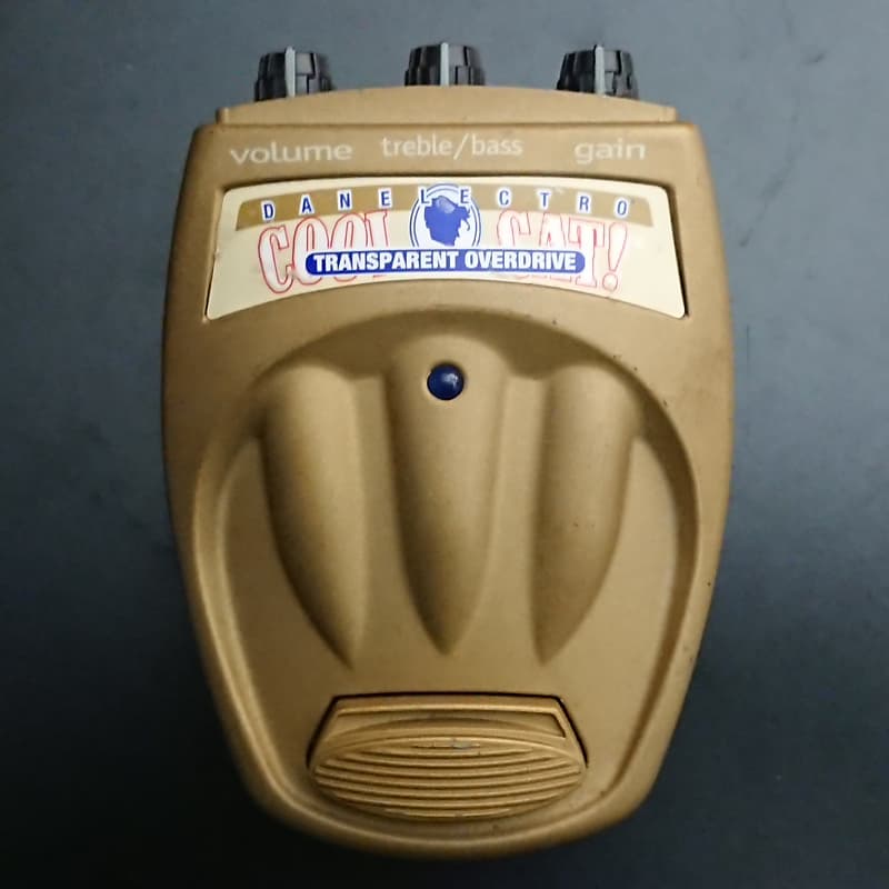 2000s - V1 - Timmy Clone - Danelectro Cool Cat Transparent | Reverb UK