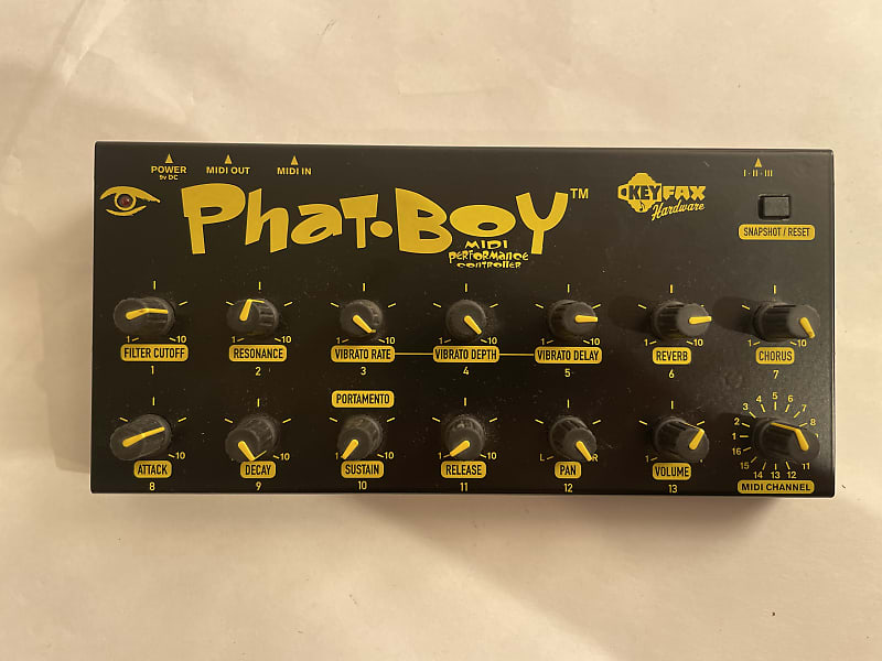 Keyfax Hardware Phat Boy MIDI Performance Controller | Reverb