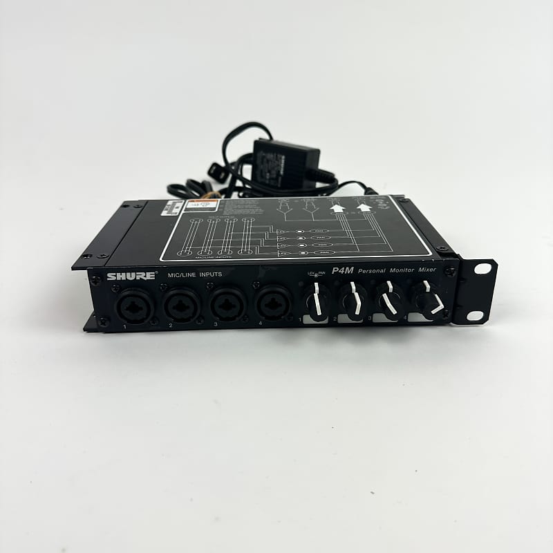 Shure P4M Personal Monitor Mixer Owned by Thomas Nicholas | Reverb