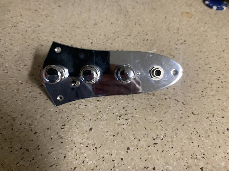 Audere Jazz bass pre amp JZ3 Vb 3b 2010’s - Chrome | Reverb